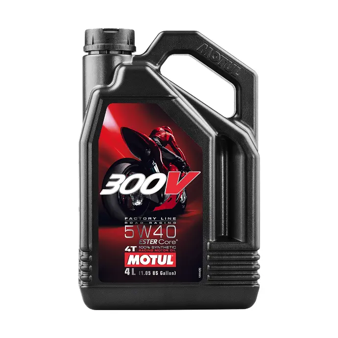 300V FACTORY LINE ROAD RACING 5W-40 4T_4L | Motul